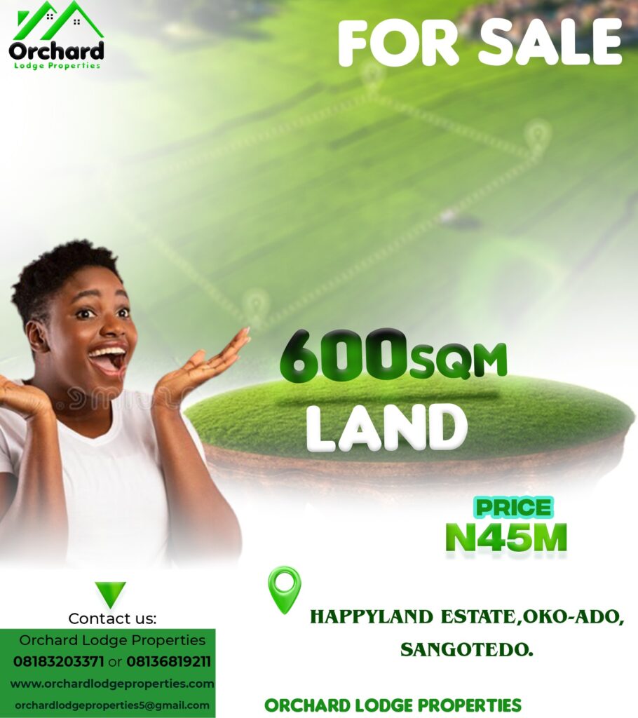 600sqm Land – Orchard Lodge